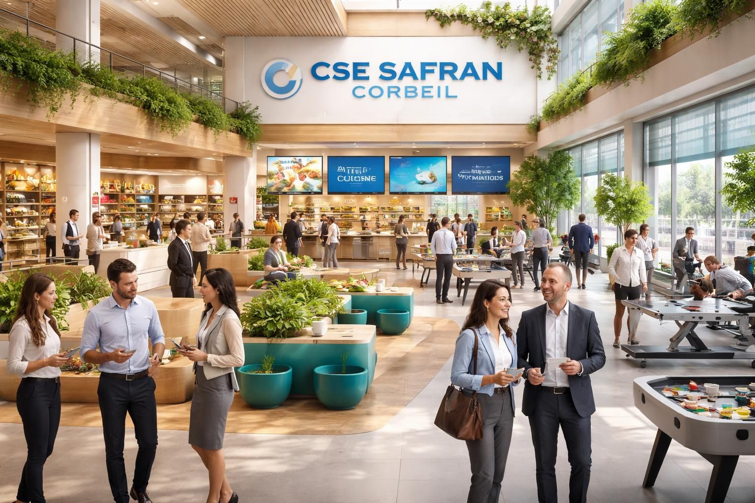 Que propose le cse safran corbeil à ses salariés en 2026